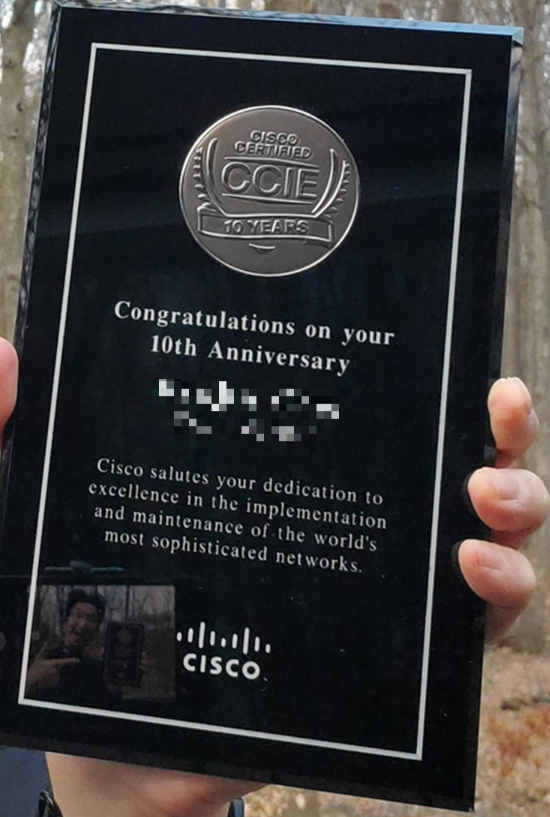 CCIE 자격증 취득 10년 후에 받는 명예 Emeritus 프로그램 (미국 IT이야기 21)