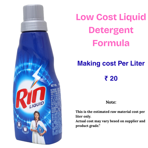Low Cost Liquid Detergent | Banuformulations