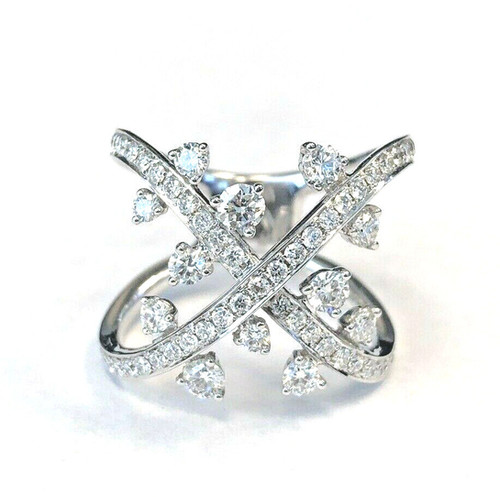 "X" DIAMOND RING | sfdiamondexchange
