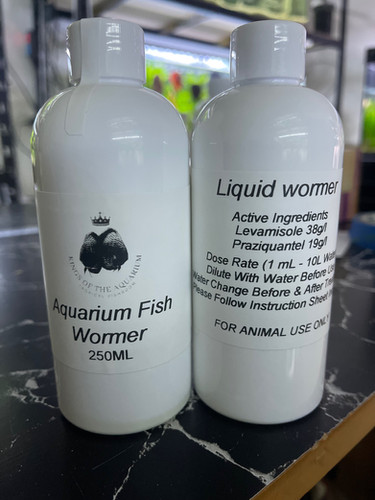 Aquarium Fish Wormer | KingsOfTheAquarium