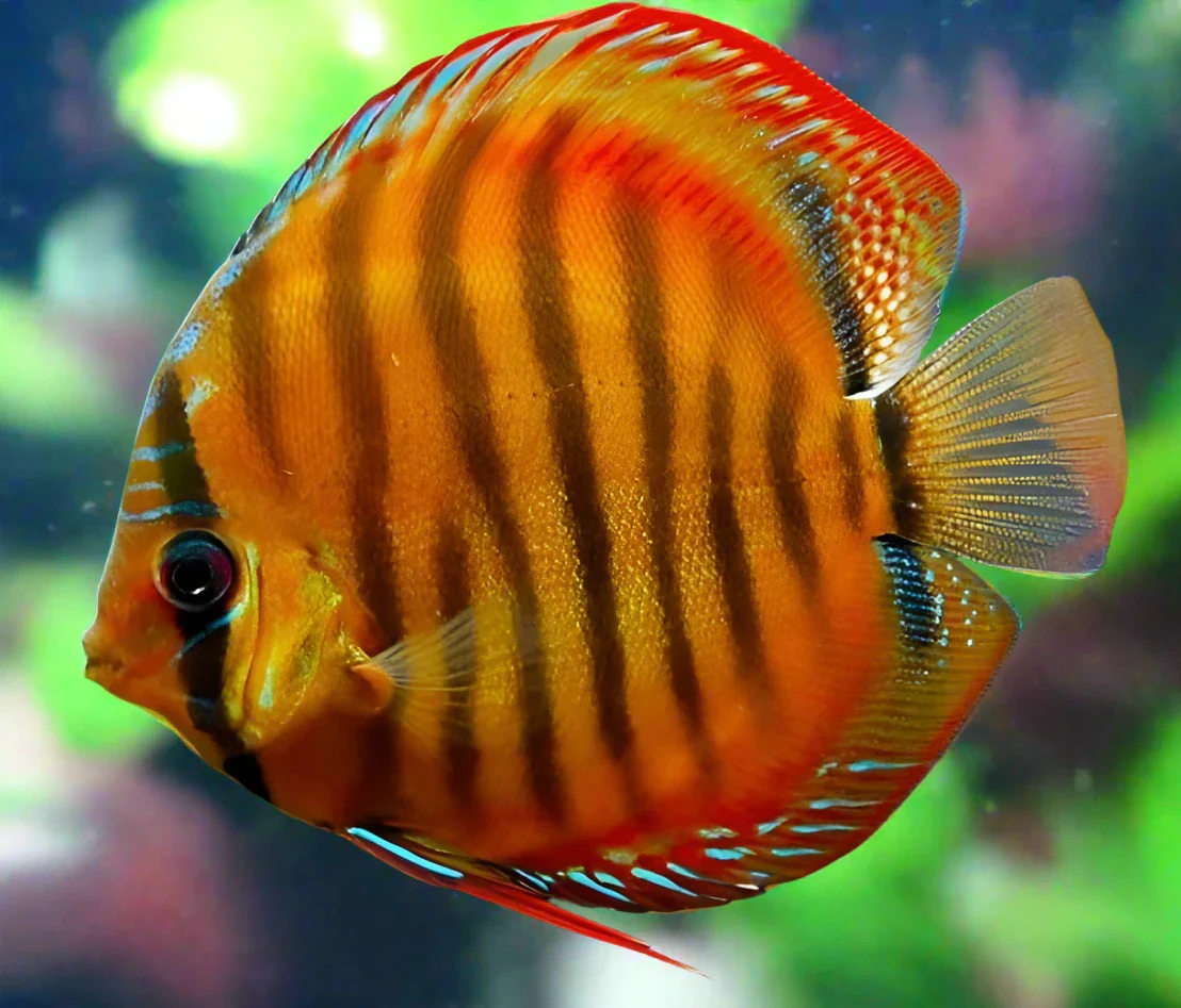 Discus - Yellow Alenquer | KingsOfTheAquarium