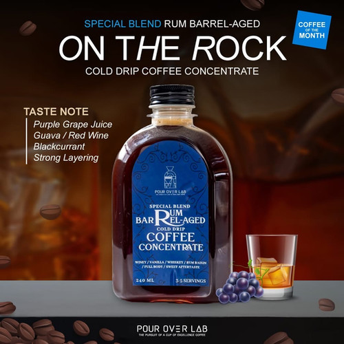 Special Blend Rum Barrel-Aged Cold Drip Coffee Concentrate | POUR OVER ...
