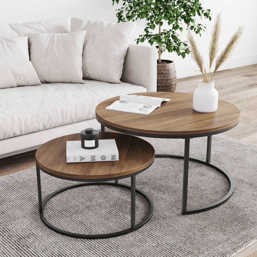 DOTS WOOD COFFEE TABLE | Woodstuff Studio