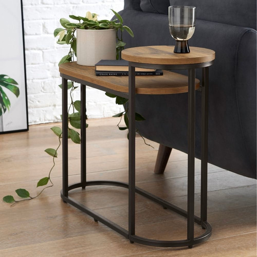 LARGE DOT SIDE TABLE | Woodstuff Studio