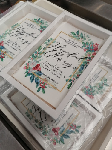 EDIBLE INVITATIONS | Whimsical Cakery