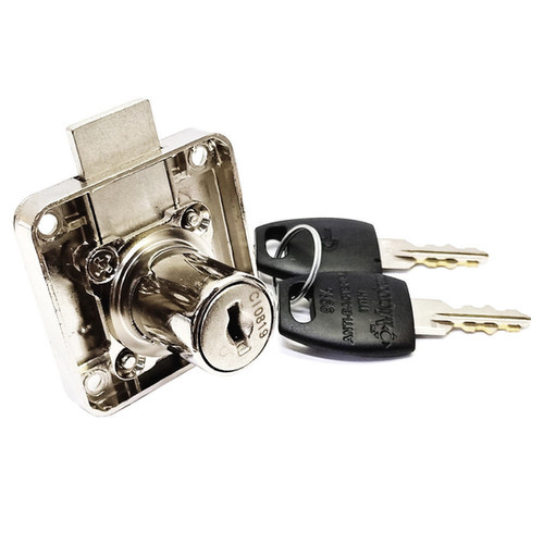Cyber Lock A601-22 Square Drawer Lock | Li Fong Hardware