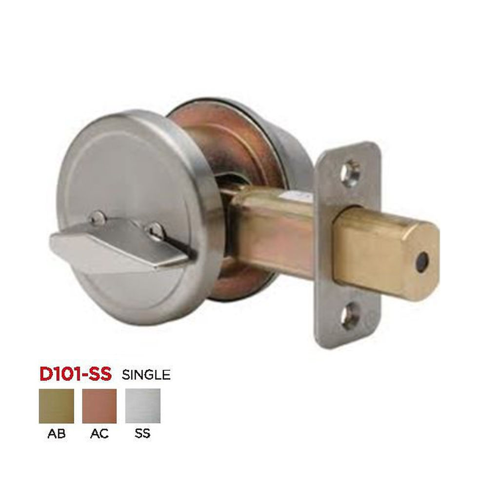 NELON Single Deadbolt Lock D101-SS | Li Fong Hardware