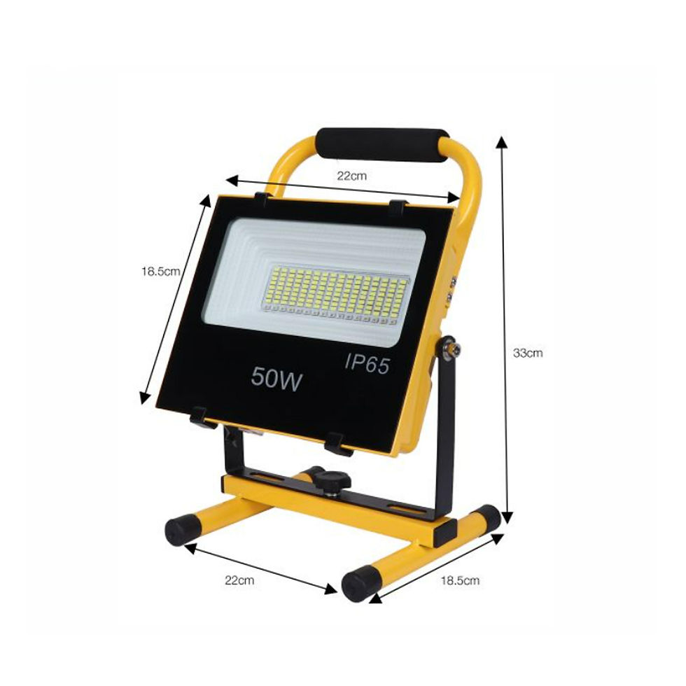 LED 50W Rechargeable Flood Light | Li Fong Hardware