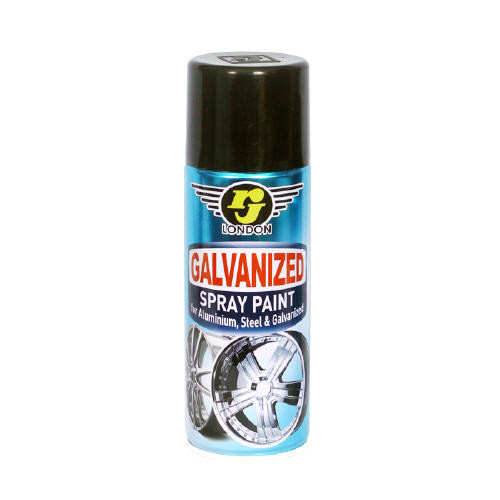 RJ London Galvanized Spray Paint 400CC (Metallic Silver) | Li Fong Hardware