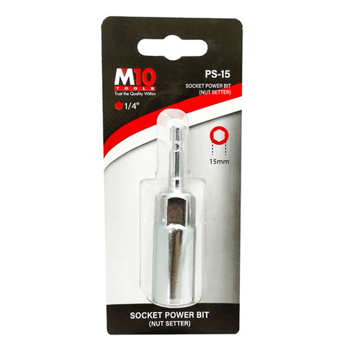 M10 PS-15 1/4" Socket Power Bit (Nut Setter) | Li Fong Hardware