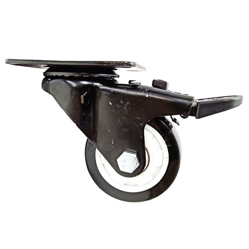 C-PU075-SB 3" Stopper PU Castor (with brake) | Li Fong Hardware