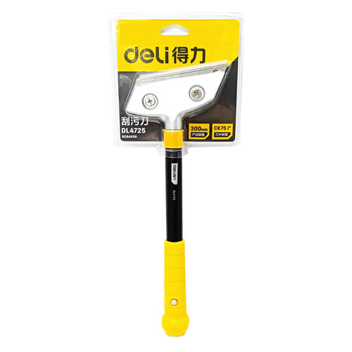 deli DL4725 300mm Scraper CK75 Spring Steel | Li Fong Hardware