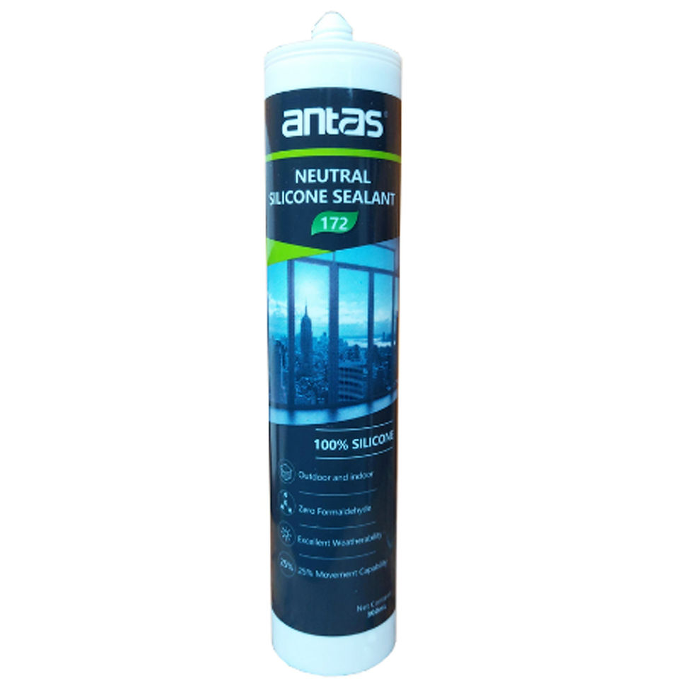 ANTAS 172 Neutral Silicone Sealant 300ML (24) | Li Fong Hardware