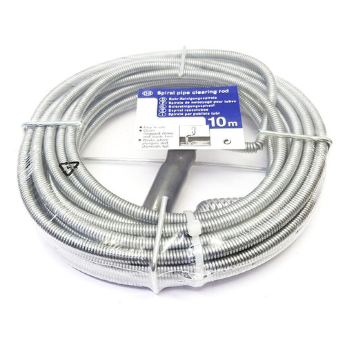 Drain Cleaner 10Mx9MM Spiral Pipe Clearing Rod | Li Fong Hardware