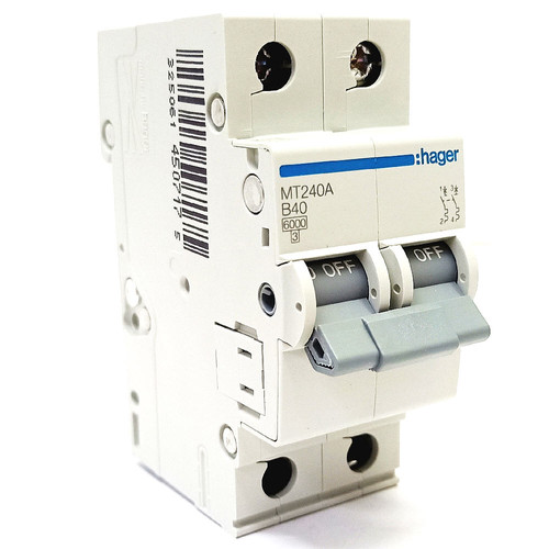 Hager MCB 40A 2P B 6KA MT240A | Li Fong Hardware