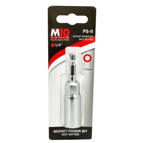 M10 PS-11 1/4" Socket Power Bit (Nut Setter) | Li Fong Hardware