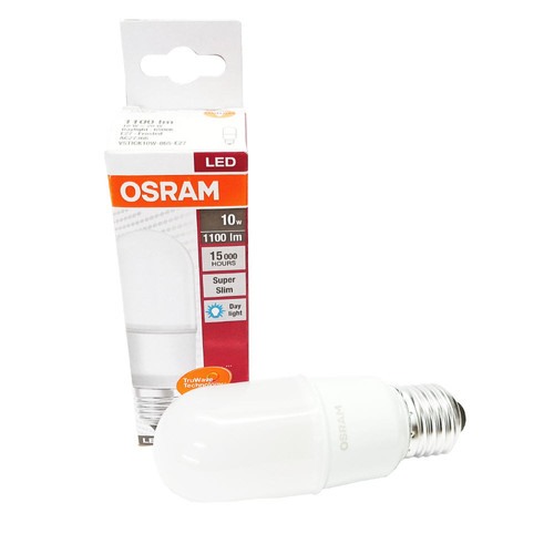 Osram E27 10W Day Light LED Bulb 1100lm 6500K Frosted | Li Fong Hardware