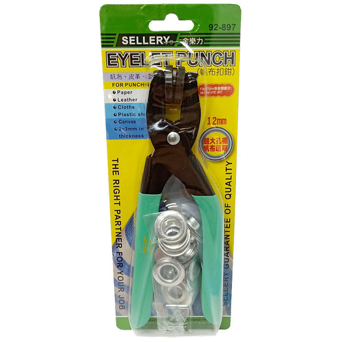 SELLERY 92-897 Eyelet Punch 12mm | Li Fong Hardware