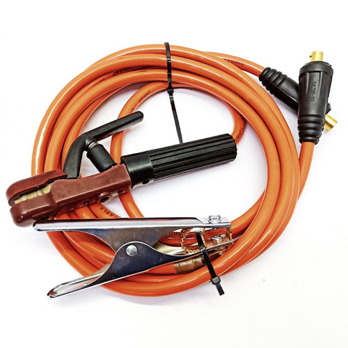 Welding Cable Set 3M 300A (35-50 Plug), Electrode Holder and Earth ...