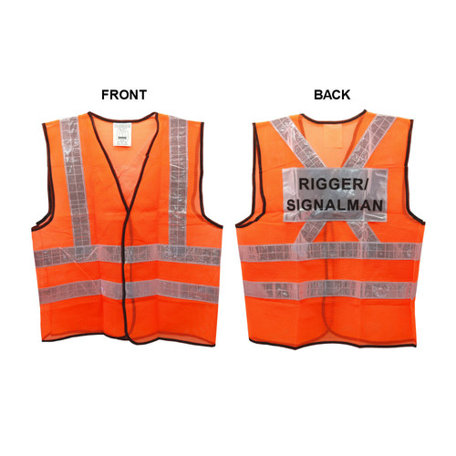 Rigger/Signalman Safety Vest (Orange) | Li Fong Hardware