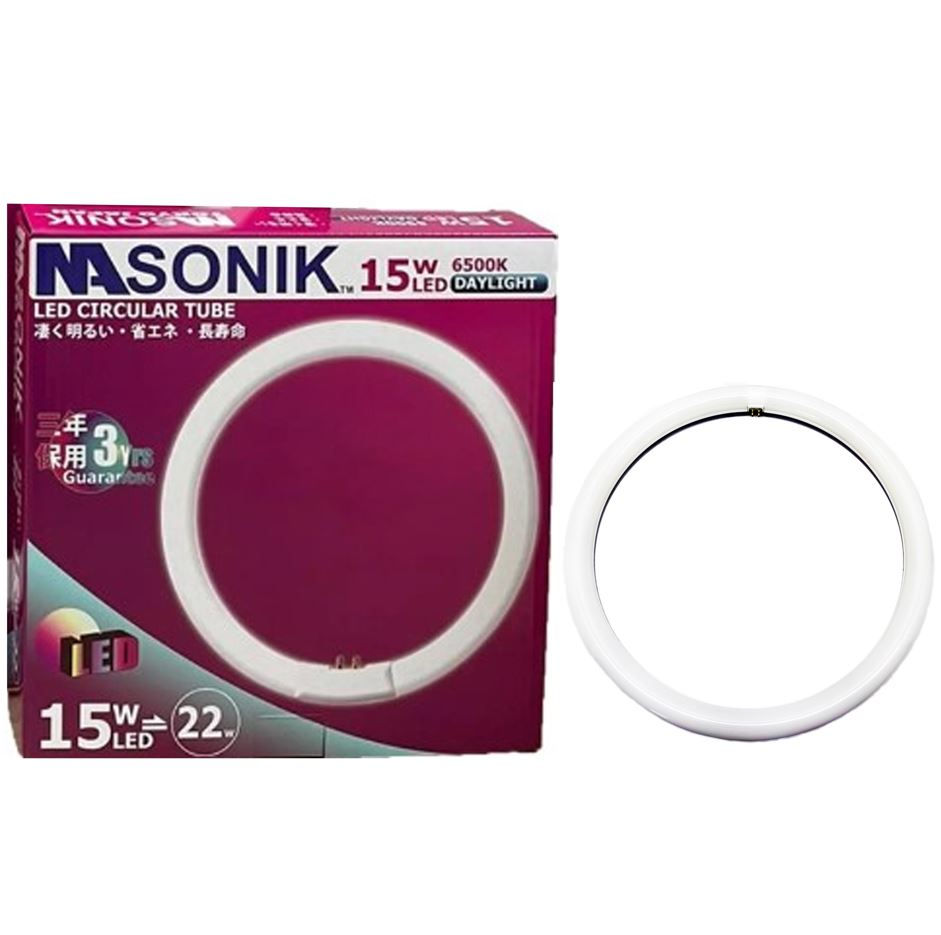 Nasonik LED Circular Tube 15W 6500K DL | Li Fong Hardware