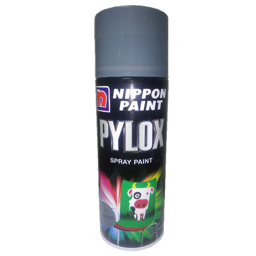 NP Pylox Spray Paint (12/Box) - 60 Elephant Grey | Li Fong Hardware