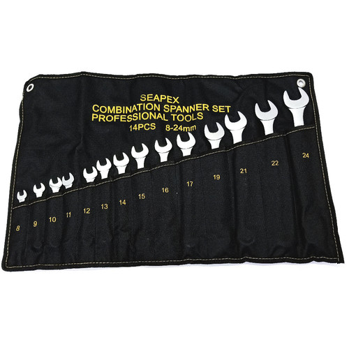 Seapex 14PCS Combination Spanner Set 8-24mm | Li Fong Hardware