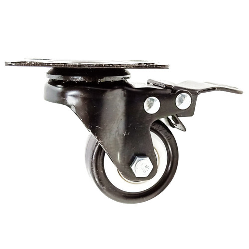 C-PU050-SB 2" Stopper PU Castor | Li Fong Hardware