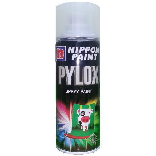 Nippon Paint Pylox Spray Paint 01 Lacquer 400CC | Li Fong Hardware