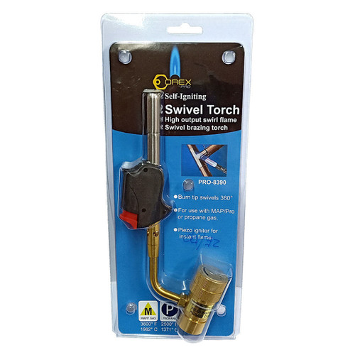 Orex Self-Igniting Swivel Torch Pro-8390 | Li Fong Hardware