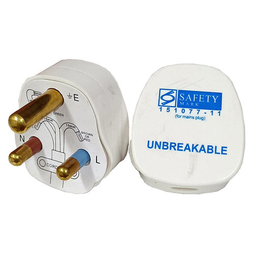 BRITZ 9515 15A Fused Plug Top | Li Fong Hardware