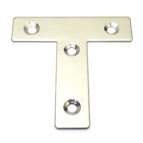 SS 60x60x15x1.5MM Flat T Bracket 5PCS (Pack) | Li Fong Hardware