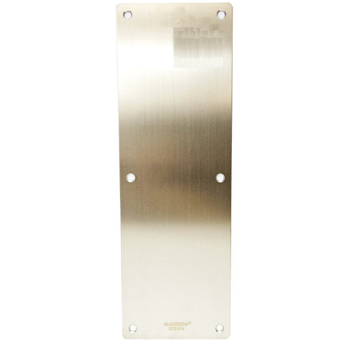 Solide 100x300mm Blank Door Plate SS | Li Fong Hardware