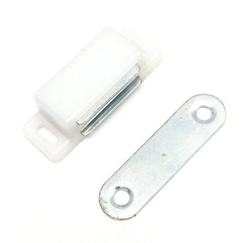 Small Magnetic Catch White CTH-SM-WH | Li Fong Hardware