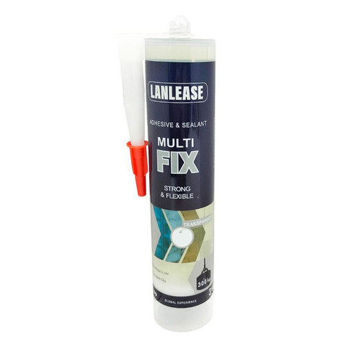 LANLEASE Multi Fix Adhesive Sealant Clear 300ML | Li Fong Hardware