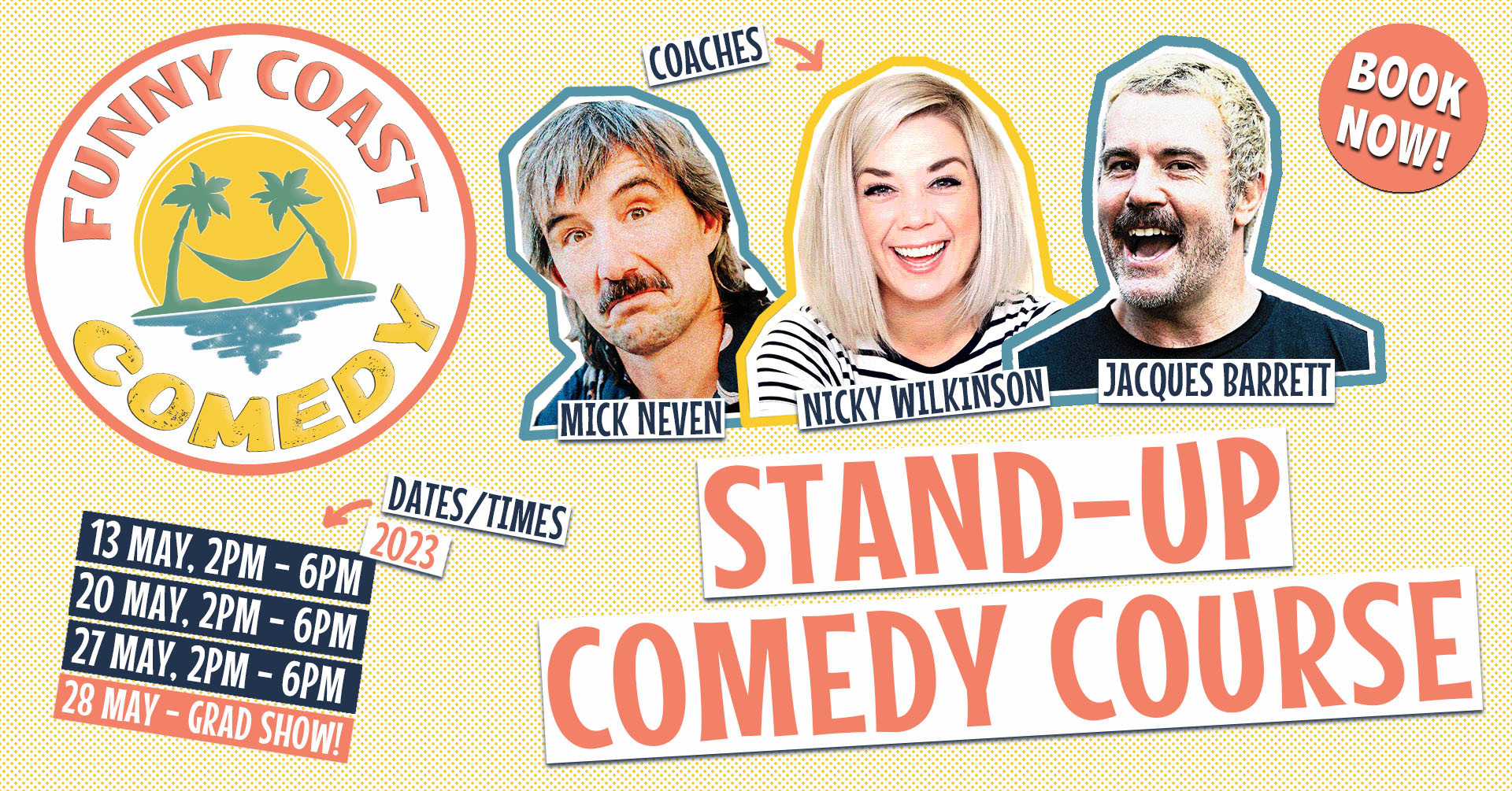 Workshops | Learn Stand Up Comedy | Sunshine Coast