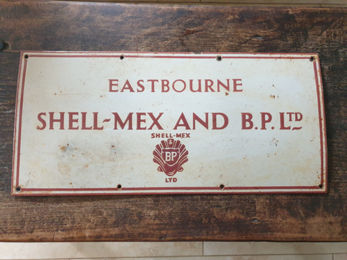Shell-Mex & BP Sign | Petrol Pump Globes