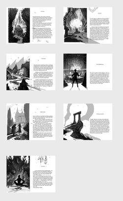 Book Cover Process | Brian Thompson Art
