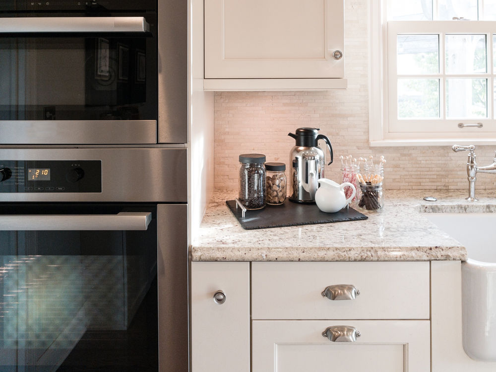 coffee + tea self-serve station for your guests