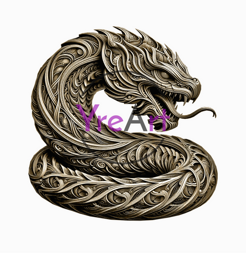 Mermaid Guard 3D Laser Engraving Design (Digital Item) | YreArt