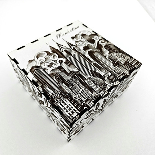 Manhattan Box V1 (Digital download file) | YreArt