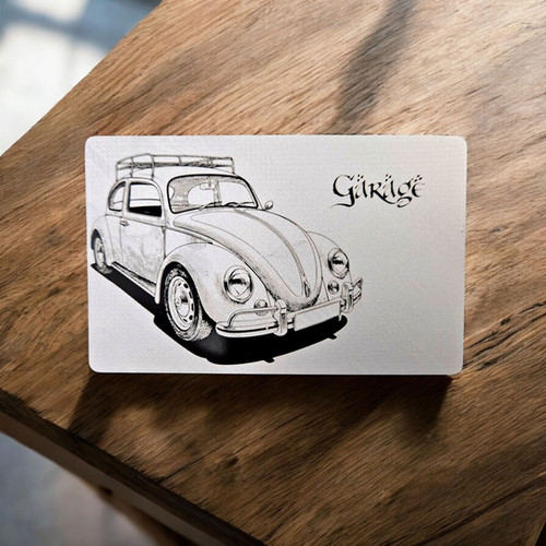 Car – Engraving vector for Aluminum Cards (Digital File) | YreArt