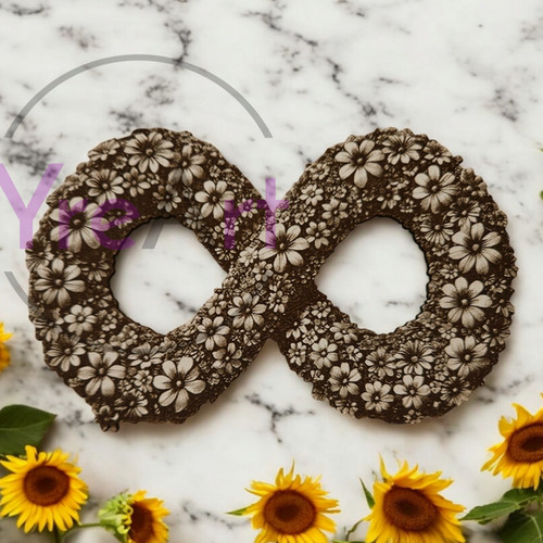 Infinity Love Wreath 3D Illusion (Digital Item) | YreArt