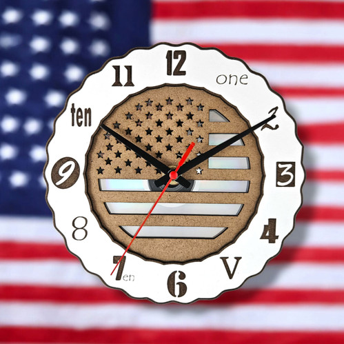 Wall Clock USA CD/DVD (Digital download file) | YreArt