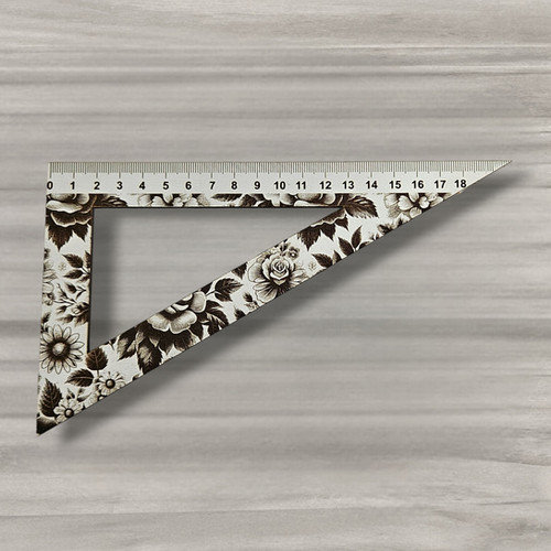 Triangle Ruler Flower (Digital download file) | YreArt
