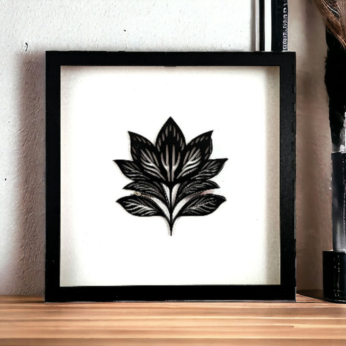 3D Frame Leaf (Digital download file) | YreArt