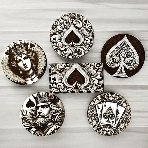 Coasters Spade (Digital download file) | YreArt