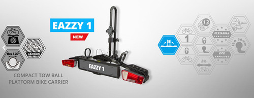 Eazzy Tow Ball Bike Platform Rack | Coastal Bike Co