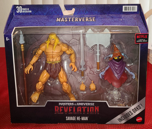 Savage He-Man & Orko - Masters Of The Universe : Revelation : Mattel ...