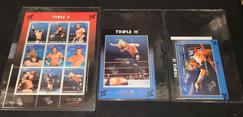 TRIPLE H - WWF Postage Stamps - 2000 | Funkenstein